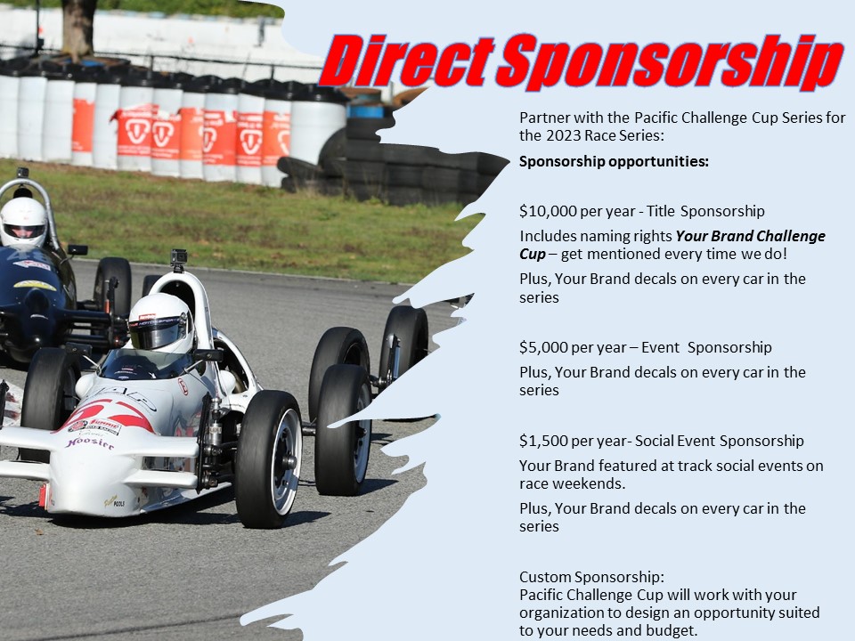Sponsorship Opportunities – Home Page